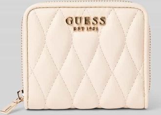 Guess Portemonnaie mit Label-Applikation Modell VALLA