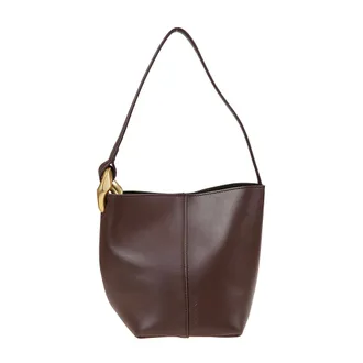 J.W.Anderson Femme, Sacs, Brun, Taille: ONE Size Sac seau en cuir marron