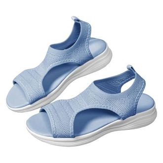 Generic Sandales Femme &eacute;t&eacute; Confortable Orthop&eacute;dique Bout Ouvert Chaussures Antid&eacute;rapant Respirantes D&eacute;Contract&eacute;Es Sandales de Plage Leger Boho Platform Sandal