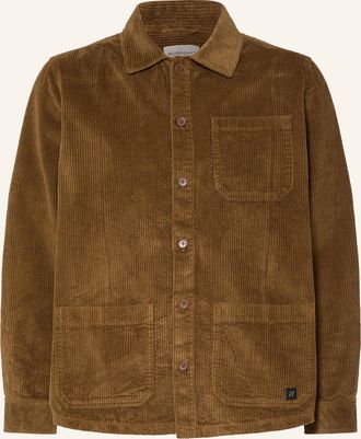 Nowadays Nowadays Cord-Overshirt braun