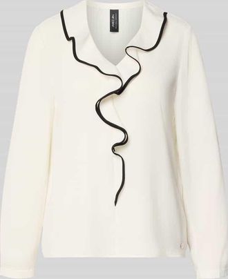 Marc Cain Regular Fit Bluse mit Volants