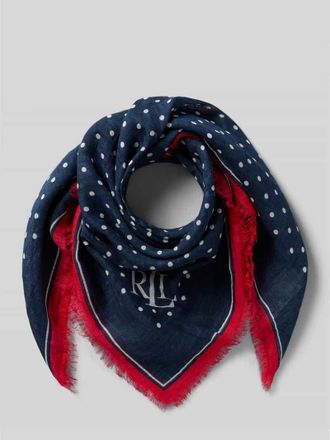 Lauren Ralph Lauren Tuch aus Leinen-Baumwoll-Mix Modell DOT