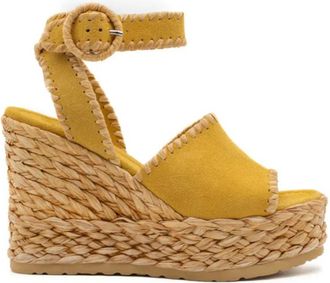 Paloma Barcel&oacute; Femme, Chaussures, Jaune, Taille: 37 EU Cindy Suede