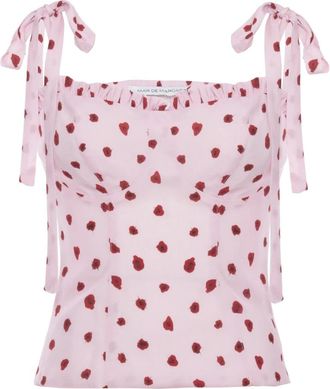 Mar De Margaritas Femme, Tops, Rose, Taille: 38 FR Top