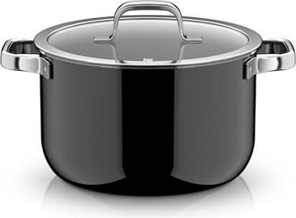 WMF Fusiontec Mineral Pro, Kochtopf mit Deckel, 24 cm, kratzfestes Material, Kochtopf Induktion, f&uuml;r alle Herdarten geeignet, Made in Germany, schwarz, 05
