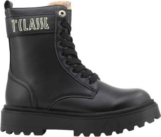 Alviero Martini 1A Classe Femme, Chaussures, Noir, Taille: 37 EU Bottes &agrave; lacets