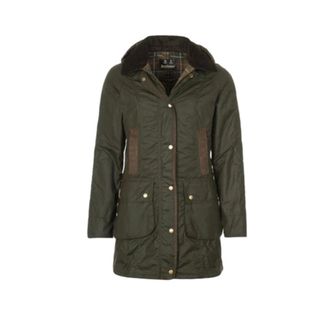 Barbour Bower Wax Jacket - - Jackets - Damen - Gr&uuml;n - S