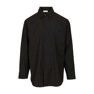 Fear of God Easy Care Wool Classic Shirt - - Shirts - Herren - Schwarzk - M