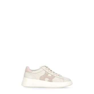 Hogan Ivory Leder Sneakers f&uuml;r Frauen - - Shoes - Damen - Beige - 39 EU
