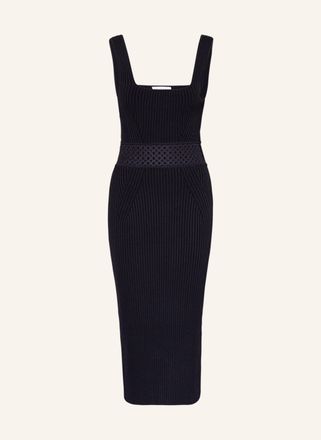 SIMKHAI Simkhai Strickkleid Loren Mit Lochspitze schwarz