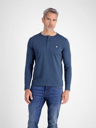 Lerros Sweatshirt LERROS Serafino-Langarmshirt für Herren