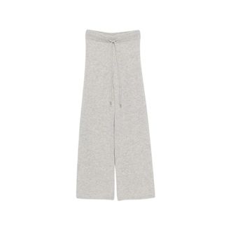 Ermanno Scervino Wide Hosen - - Trousers - Damen - Grau - S
