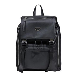 Antony Morato Homme, Sacs, Noir, Taille: ONE Size Sac &agrave; dos en nylon et imitation cuir