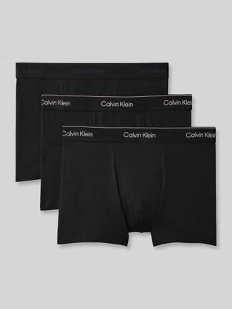 Calvin Klein Underwear Regular Fit Trunks aus Baumwoll-Mix im 3er-Pack