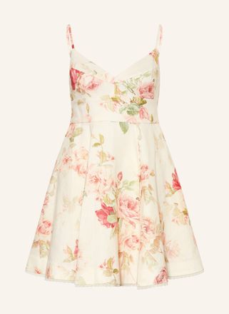 Zimmermann Cocktailkleid Roselight Aus Leinen weiss
