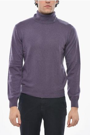 Corneliani CC COLLECTION Turtleneck Cashmere Blend Sweater size 48