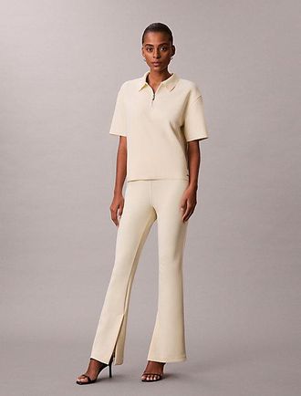 Calvin Klein Pantalon &eacute;vas&eacute; et cintr&eacute; &agrave; enfiler en maille