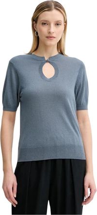 By Malene Birger Tala Pullover - - Knitwear - Damen - Blau - S