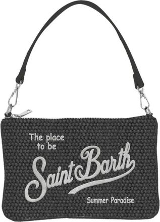 MC2 Saint Barth Femme, Sacs, Noir, Taille: ONE Size Sacs &agrave; &eacute;paule
