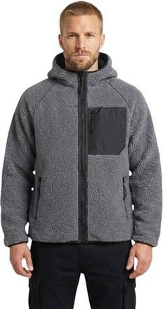 Brandit Teddyfleece Work Jacket 15Y, Farbe: anthracite, Gr&ouml;&szlig;e: XXL