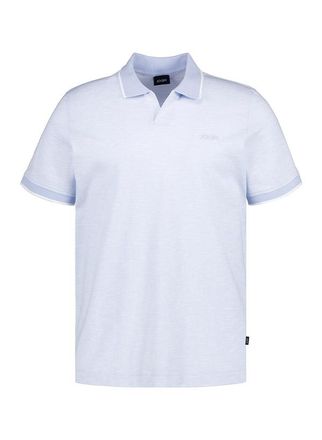Joop Herren Polo-Shirt blau Baumwoll-Jersey