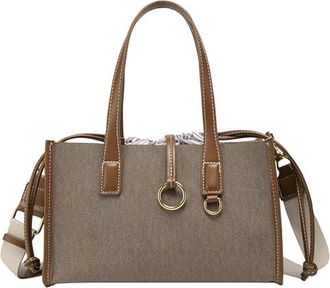 Generic Sac fourre-tout d&eacute;contract&eacute; en cuir synth&eacute;tique pour femme, sac &agrave; bandouli&egrave;re tendance pour le travail, le shopping, les voyages au quotidien, marron,