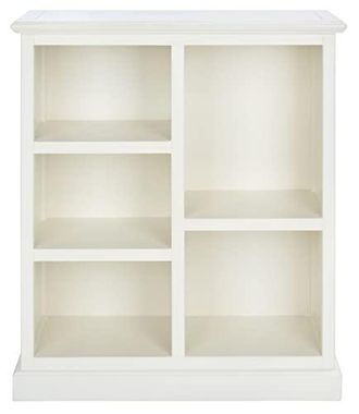 Safavieh Modern B&uuml;cherregal mit 5 Regale, Wei&szlig;, 28 x 64 x 76.2