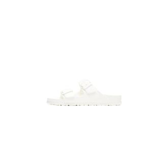 Birkenstock Homme, Chaussures, Blanc, Taille: 42 EU Claquettes &agrave; boucle r&eacute;glable