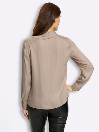 Heine Klassische Bluse Bluse Langarm