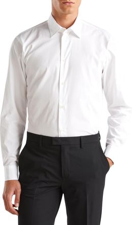 Benetton Herrenhemd, Wei&szlig;, XXL