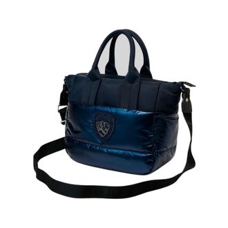 Blauer Cabas structur&eacute; compact - Femme - Sacs - Bleu - Taille: ONE Size