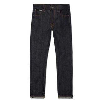 Nudie Jeans Vintage Slim Fit Stretch Denim Jeans - - Jeans - Herren - Schwarzk - W30 L32
