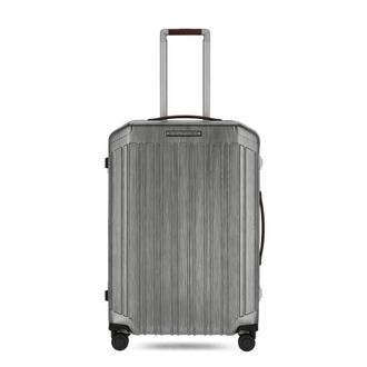 Piquadro Trolley rigide format moyen &agrave; quatre roues - unisex - Valises - Noir - Taille: ONE Size