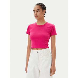 HUGO BOSS T-Shirt Delanor 50512000 Rosa Slim Fit