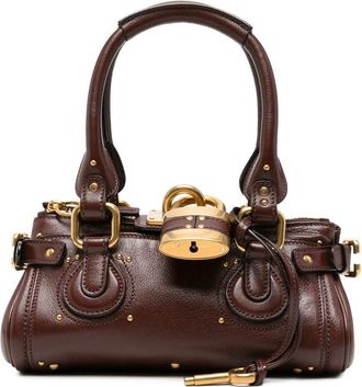 Chlo&eacute; Paddington Leather Tote Bag