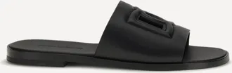 Dolce & Gabbana Embossed logo Sandals Male 41.5