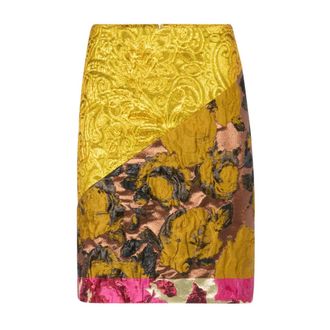 Nina Ricci Jacquard Midi Rock - - Skirts - Damen - Mehrfarbig - S