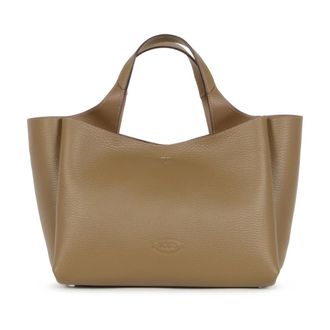 Tod's Stilvolle Mini Leder Tote Tasche - - Bags - Damen - Braun - ONE SIZE