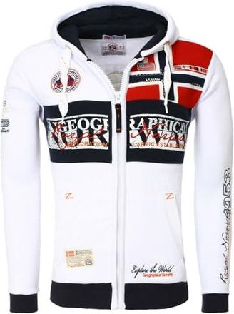 Geographical Norway Homme Designer Hoodie Blouson - FLYER -S