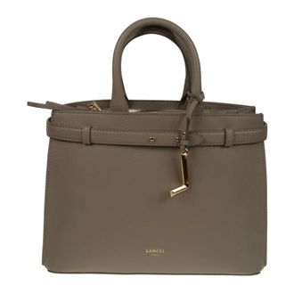 Lancel Femme, Sacs, Beige, Taille: ONE Size Faubourg Medium Zip Carryall Bag