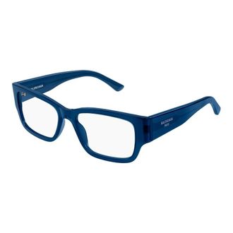 Balenciaga Blaue Transparente Brille Bb0371O Stil - - Accessories - Herren - Blau - 53 MM
