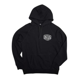 Deus Homme, Sweatshirts et sweats &agrave; capuche, Noir, Taille: L Milano Address Sweat &agrave; capuche