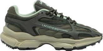 Lacoste L003 2K24 Sneaker f&uuml;r Herren, Wildleder (Gr&uuml;n)