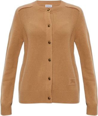 Burberry Femme, Pulls, Brun, Taille: 38 FR Cashmere Cardigan
