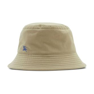 Burberry Femme, Accessoires, Vert, Taille: ONE Size Bob En Toile avec D&eacute;tail Chevalier &Eacute;questre