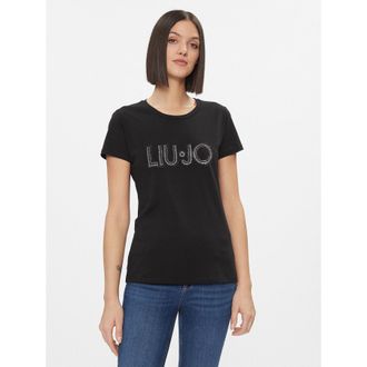 Liu Jo T-Shirt WA4051 JS923 Schwarz Regular Fit