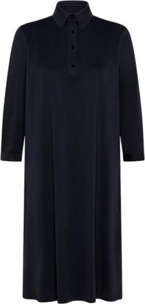 Roberto Ricci Design Rrd, Femme, Robes, Bleu, Taille: 48 FR Oxford Polo Dress