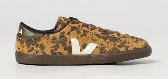 Veja Panenka Wildleder-Sneaker mit Animalier-Eins&auml;tzen und V-Logo