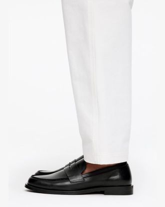 Arket Loafer Aus Leder -Schwarz