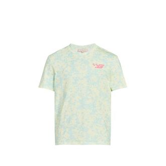 Gertrude T-shirt droit imprim&eacute; en coton